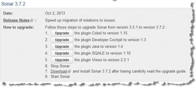 SonarQube Upgrade | Qualilogy